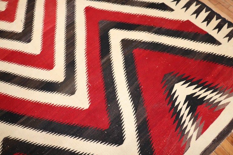 Antique Navajo Room Size Rug For Sale at 1stDibs