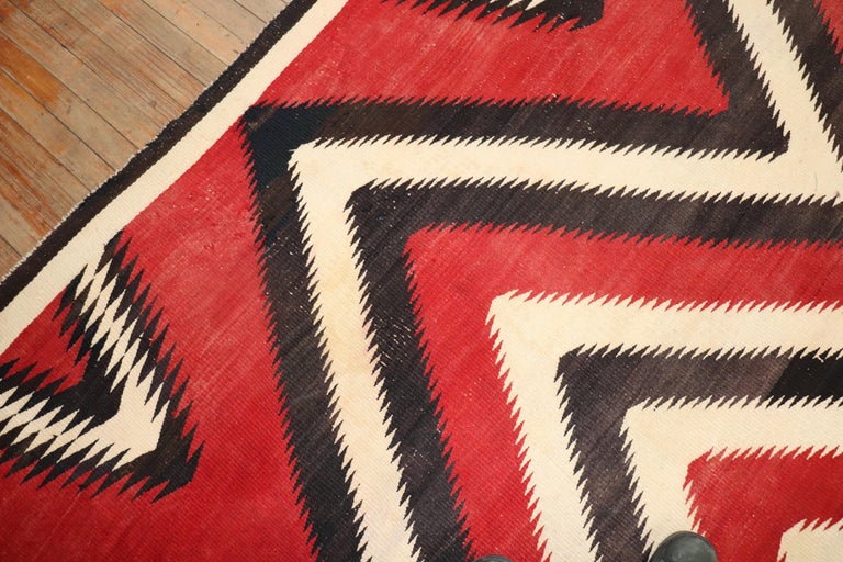 Antique Navajo Room Size Rug For Sale at 1stDibs