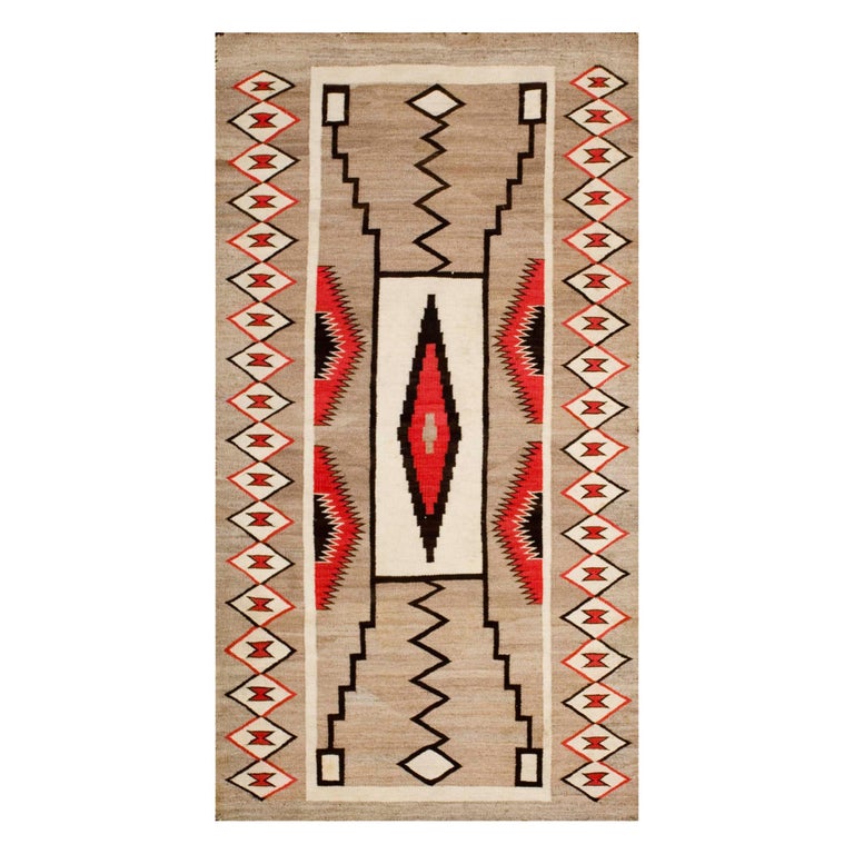 Antique Navajo Rug For Sale at 1stDibs