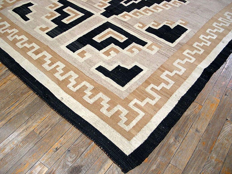 Antique American Navajo Carpet For Sale at 1stDibs
