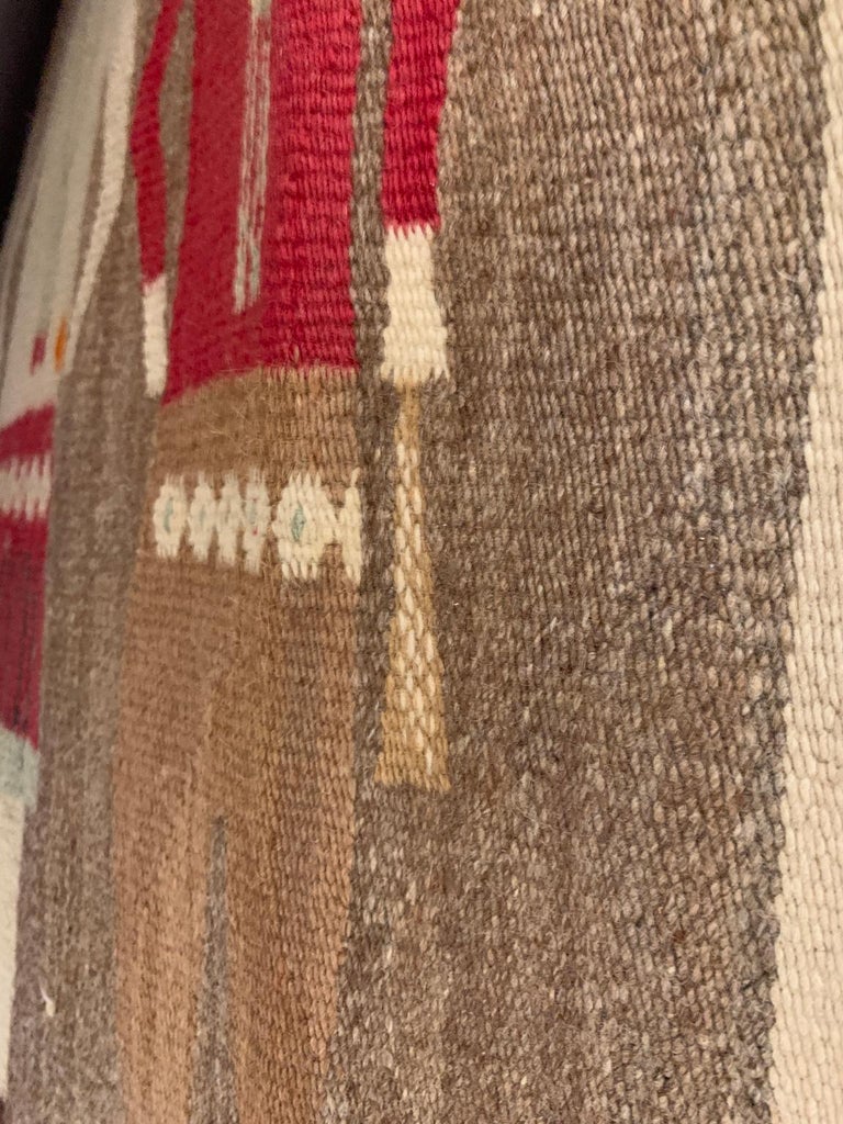 Antique Navajo Yei Rug at 1stDibs