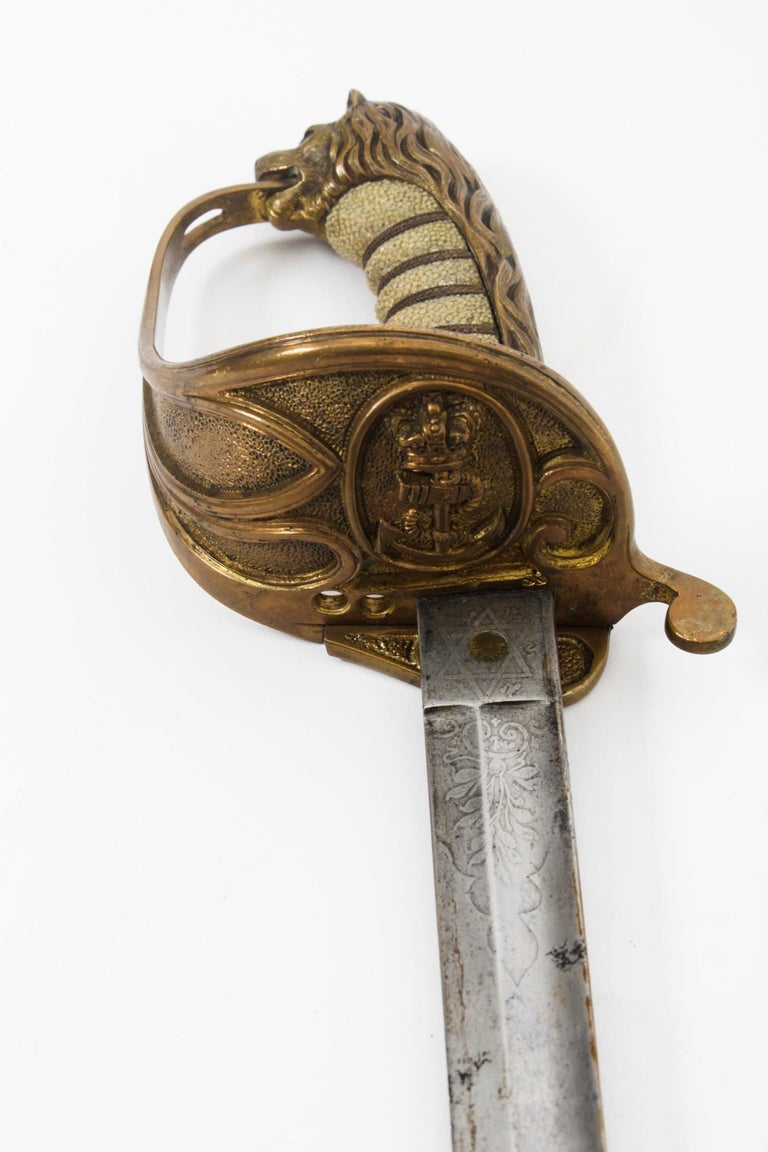 Antique Naval Officers Sword by Whiteman Outfitter 19th C at 1stDibs ...