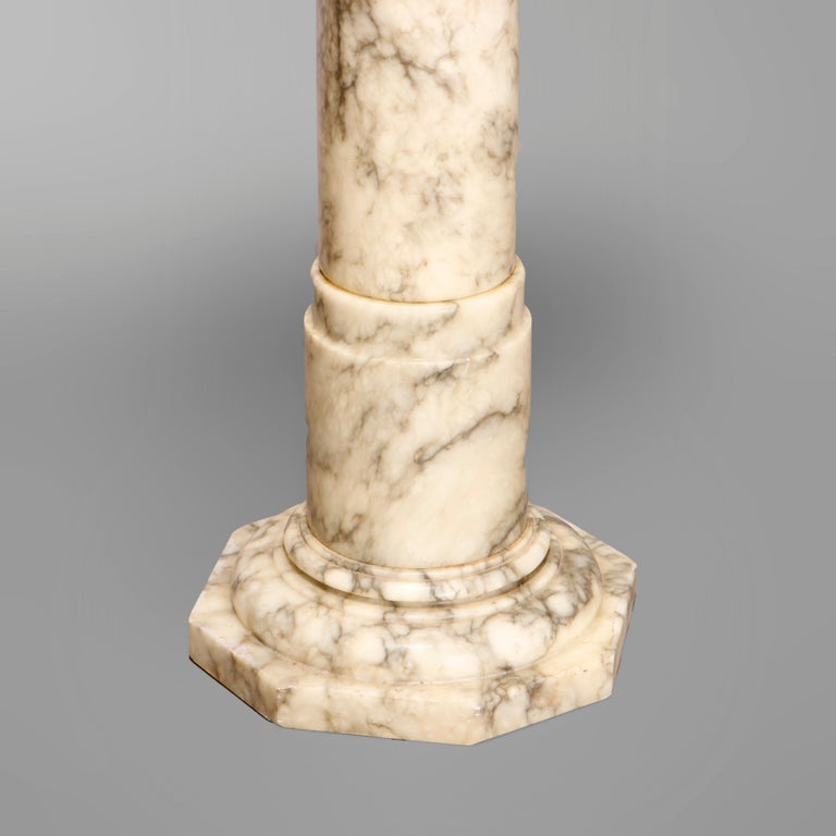 Antique Neo-Classical Marble Sculpture Display Pedestal, circa 1900 at ...
