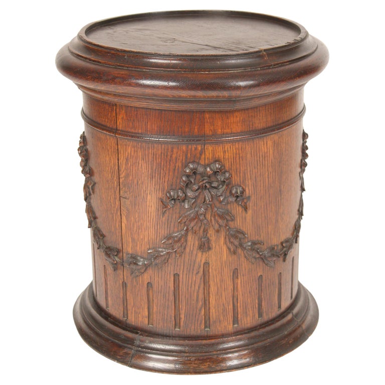 Antique Neo Classical Style Cylinder Table at 1stDibs