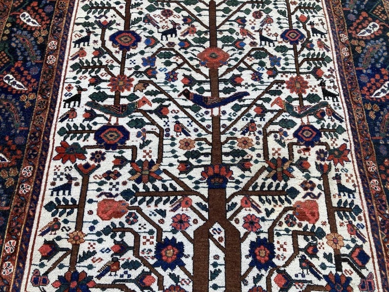 Antique Neyriz Rug For Sale at 1stDibs
