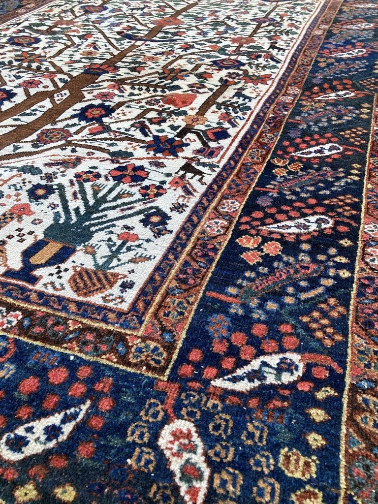 Antique Neyriz Rug For Sale at 1stDibs