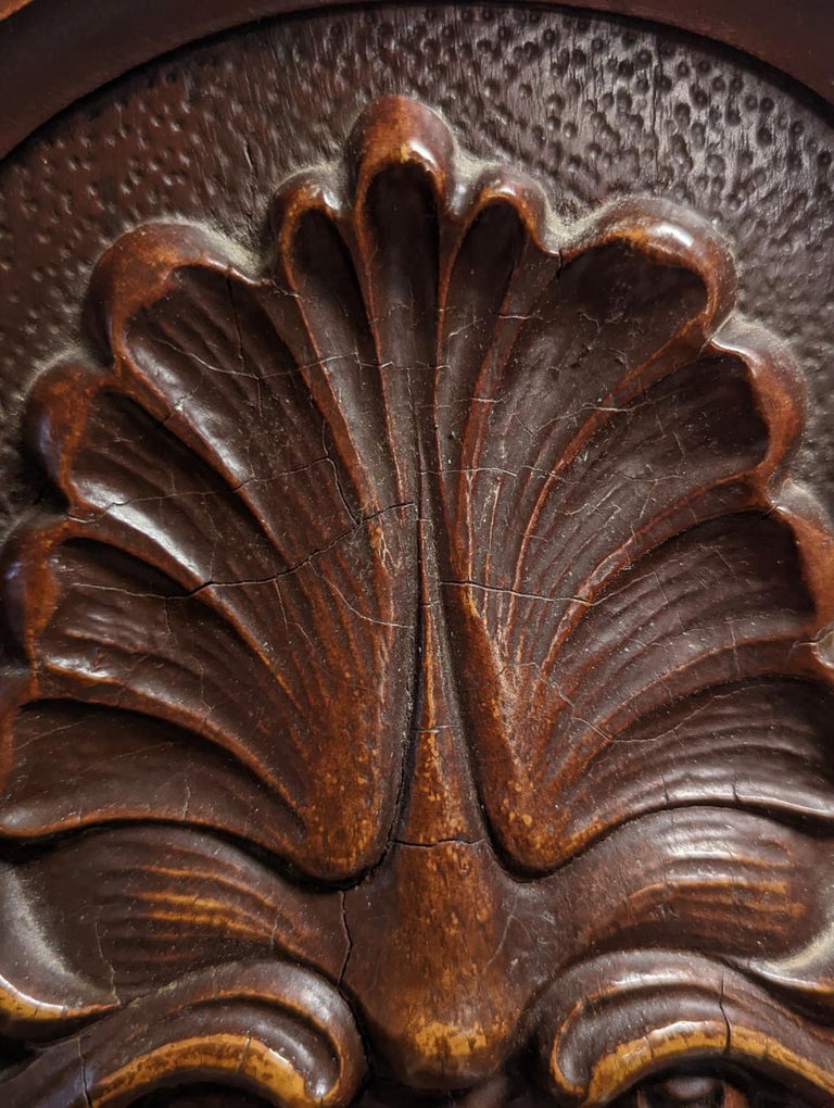 Antique North Wind Face Chair, Mahogany, 19th Century For Sale at 1stDibs
