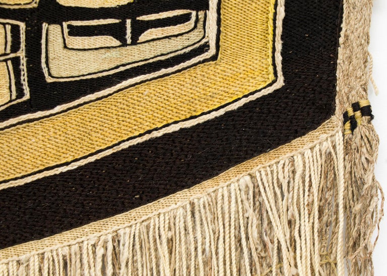 Antique Northwest Coast Chilkat Blanket, Tlingit ‘Native American ...