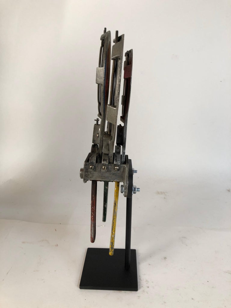 Antique NYC Subway Glass Lens Signal Semaphore circa 1930s Custom Stand ...