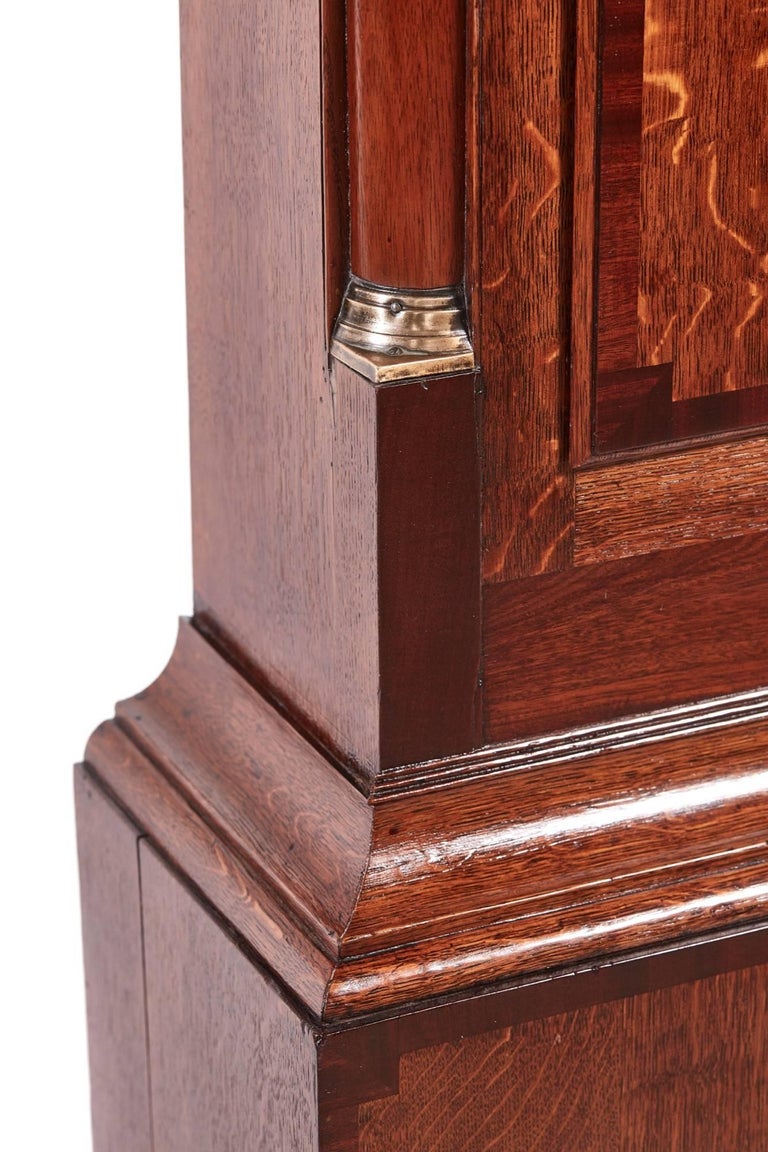 Antique Oak 8 Day Longcase Clock at 1stDibs