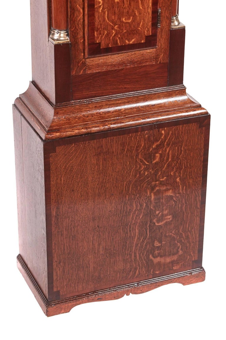 Antique Oak 8 Day Longcase Clock at 1stDibs