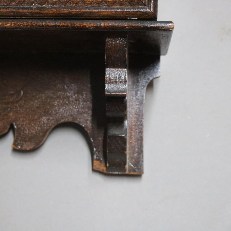 Antique Oak Ansonia Regulator Clock, circa 1910 at 1stDibs