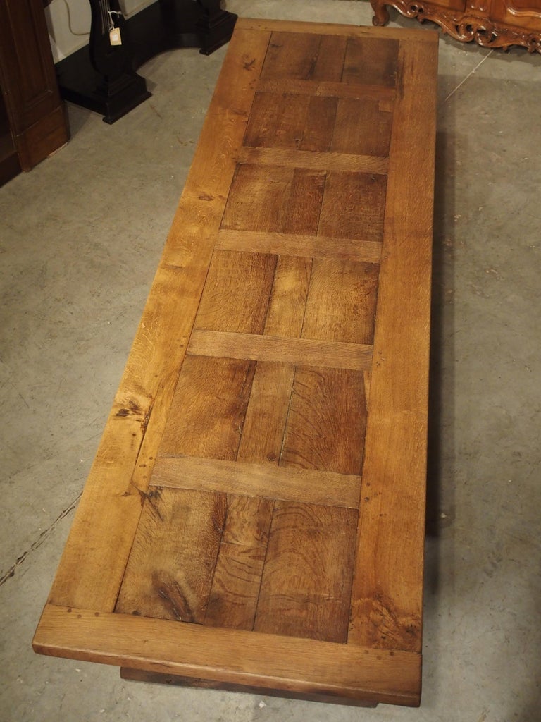 Antique Oak Baluster Leg Dining Table from France, circa 1850 at 1stDibs