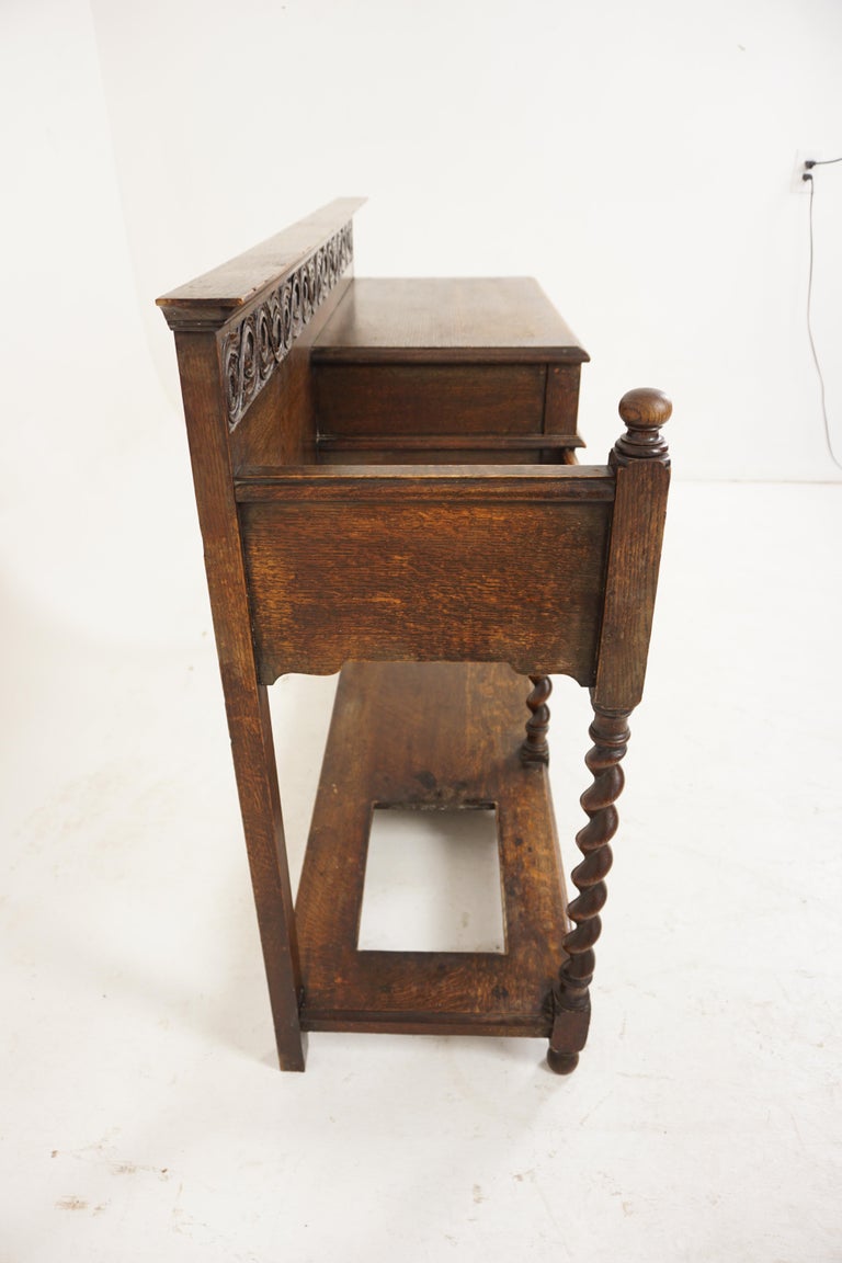 Antique Oak Barley Twist Carved Stick Stand, Scotland 1900, H1022 For ...
