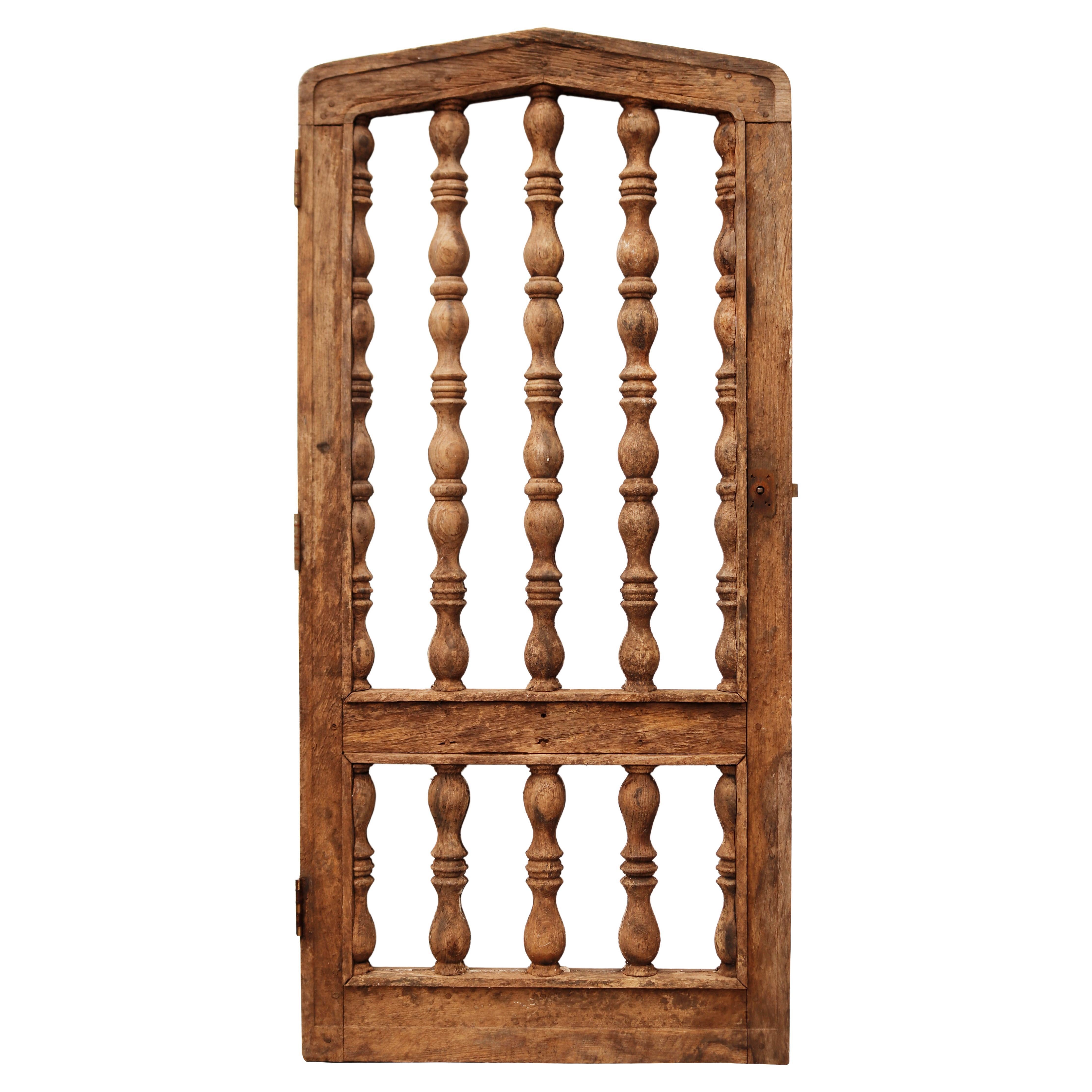 Victorian Gothic Style Oak Garden Gate For Sale at 1stDibs