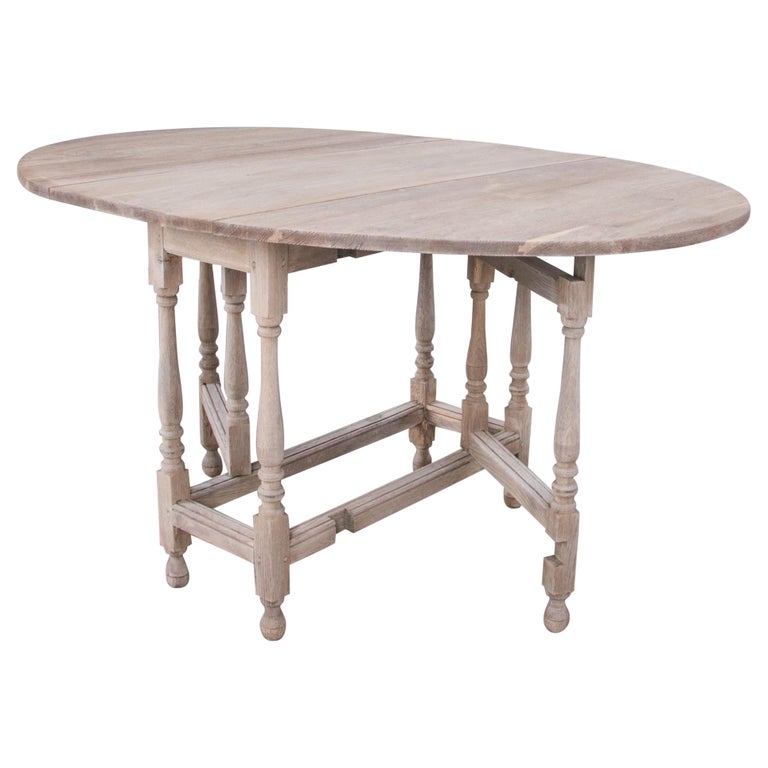 Antique Oak Gate Leg Table at 1stDibs