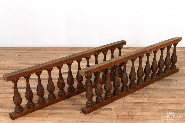 Antique Oak Handrail, 19th Century For Sale at 1stDibs