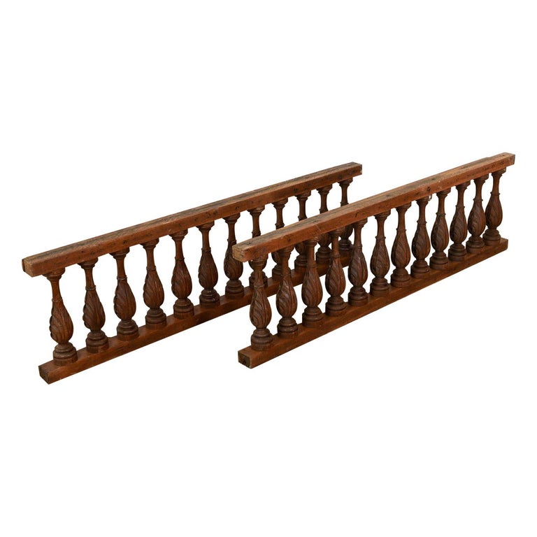 Antique Oak Handrail, 19th Century For Sale at 1stDibs