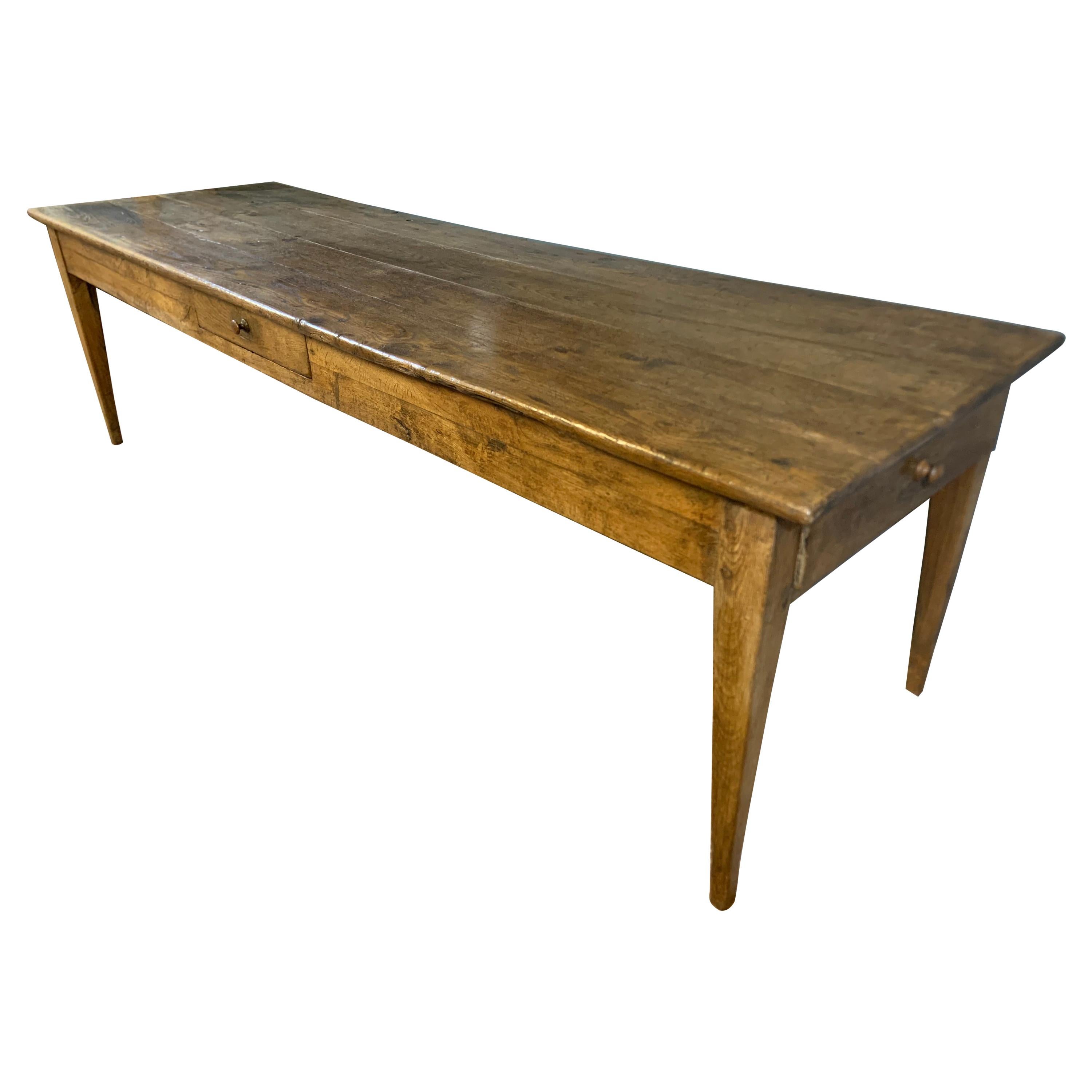 Antique Oak Serving Table at 1stDibs