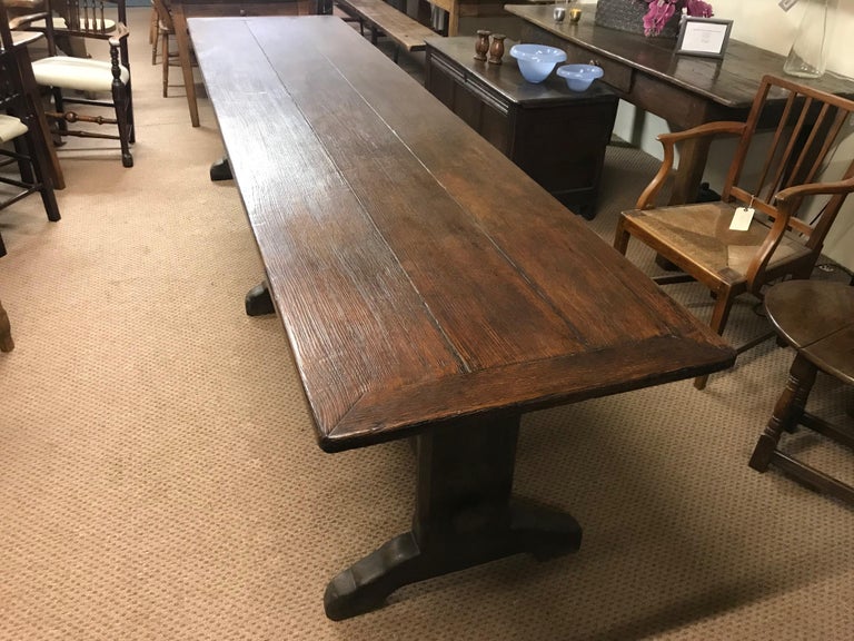 Antique Oak Monastery Table, circa 1840 at 1stDibs