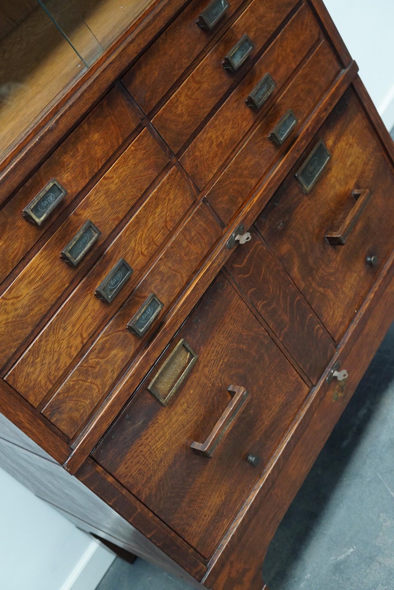 Antique Oak Stacking Bookcase / Filing Cabinet by Macey US, Ca 1920 at ...