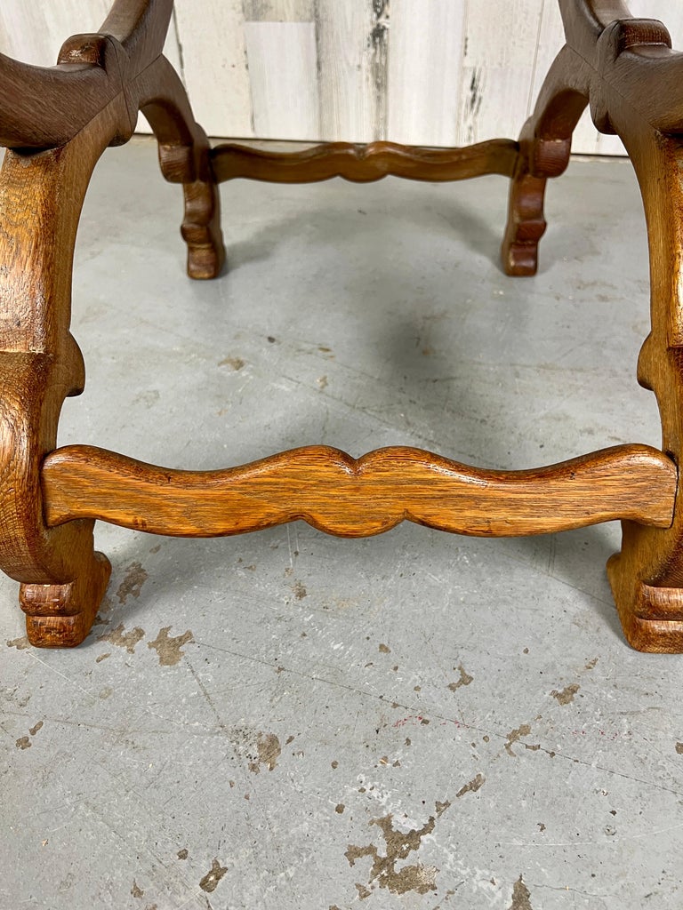 Antique Oak Stool For Sale at 1stDibs