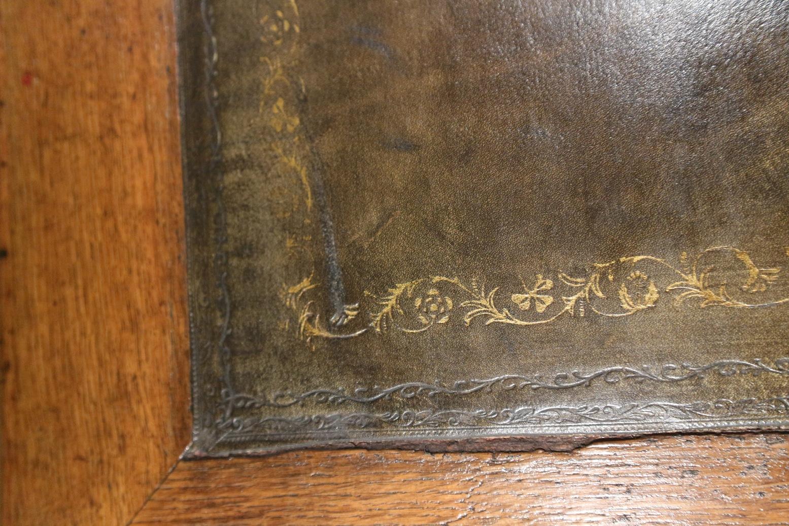 Antique Oak Victorian Writing Table at 1stDibs