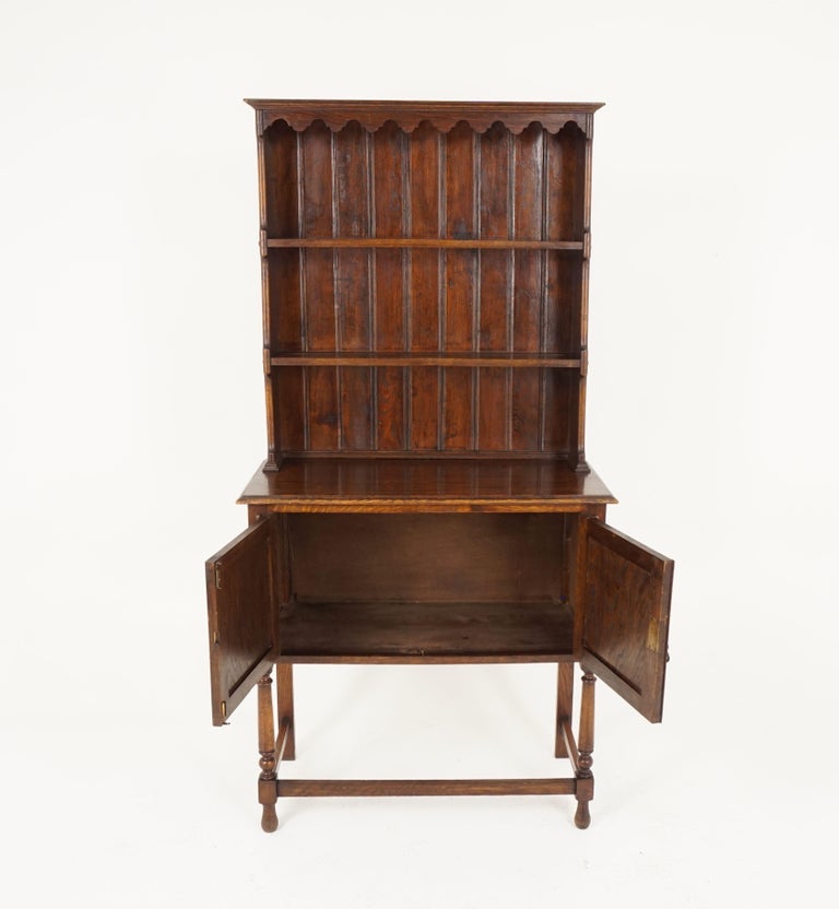 Antique Oak Welsh Dresser, Buffet Sideboard, Scotland, 1920, B2387 at ...