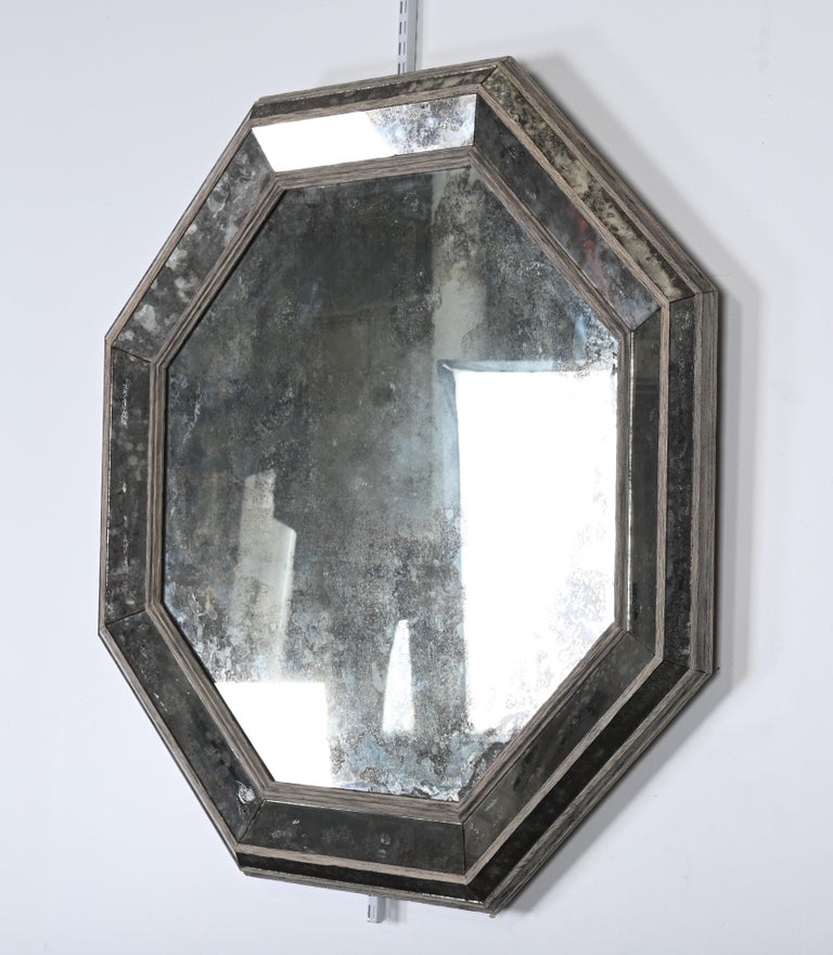 Antique Octagonal Mirror by Niermann Weeks, 20th Century For Sale at ...