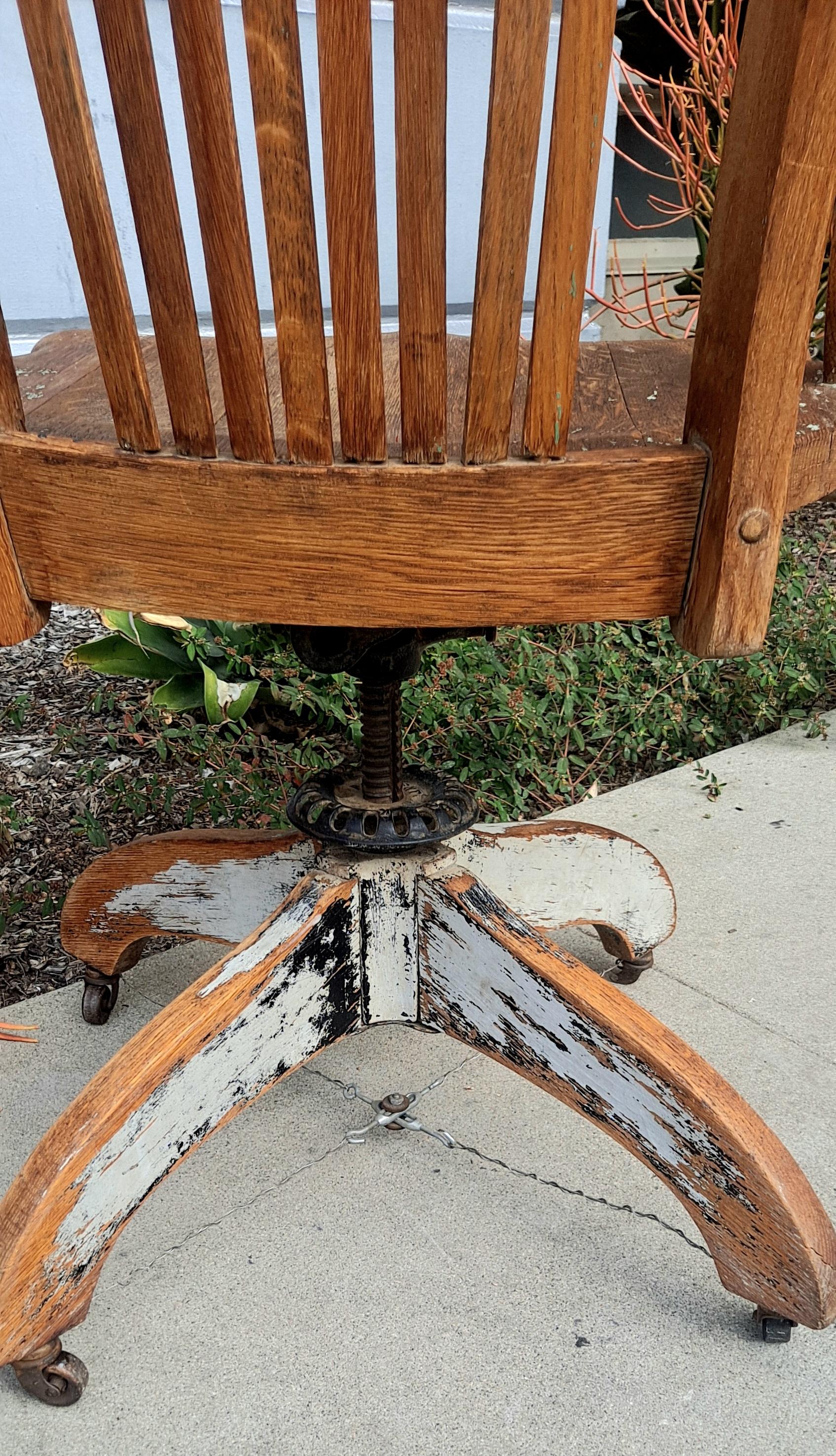 Antique Office Chair For Sale at 1stDibs | antique desk chair for sale ...