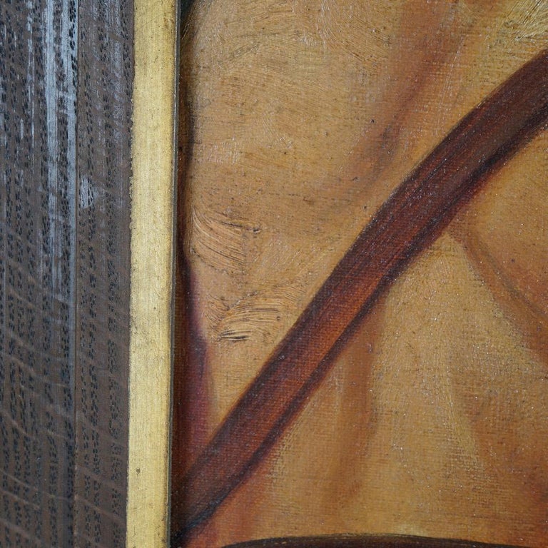Antique Oil on Canvas Painting, Stations of the Cross, by Wynand ...