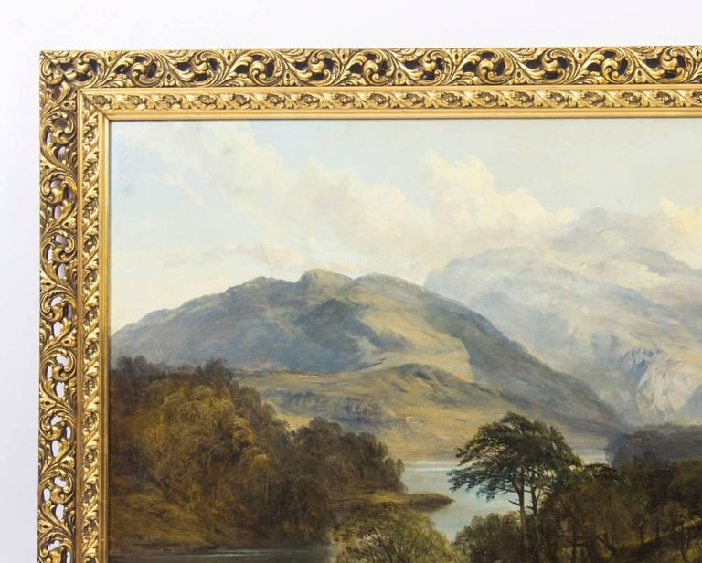 Antique Oil Painting by Scottish Artist Joseph Denovan Adams Signed ...