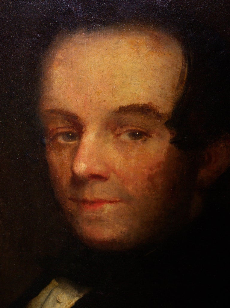 Antique Oil Painting, Gentleman's Portrait, Oil Portrait, England, 1820 ...