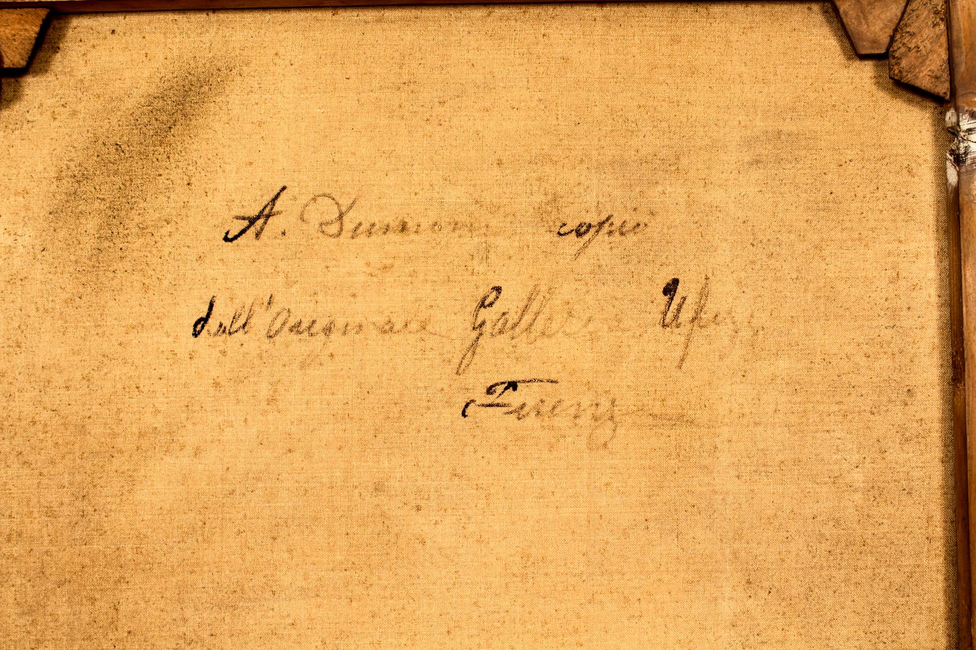 Oil Painting of Flora after Titian in Florentine Giltwood Frame, 19th ...