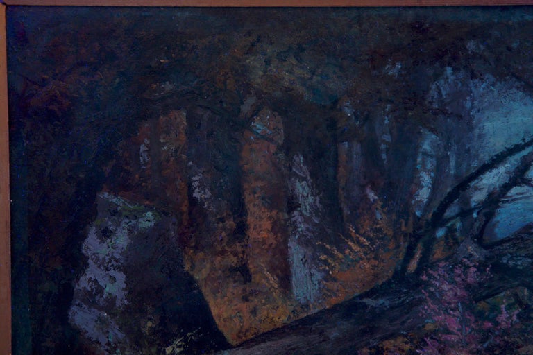 Antique Oil Painting of Squirrel by Frederick Batcheller For Sale at ...