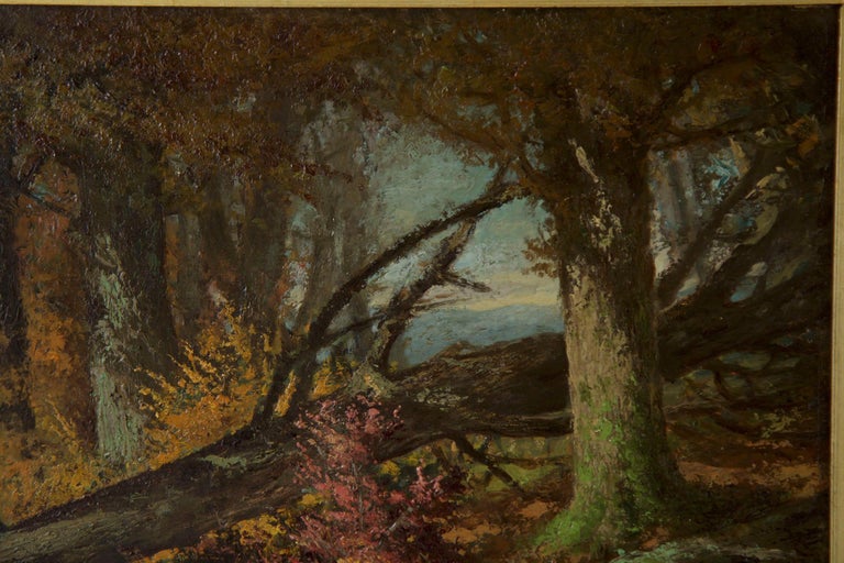 Antique Oil Painting of Squirrel by Frederick Batcheller For Sale at ...