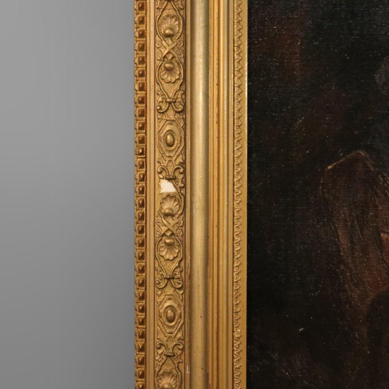 Antique Old Master Copy Oil Painting, Portrait of a Spaniard, Late 19th ...