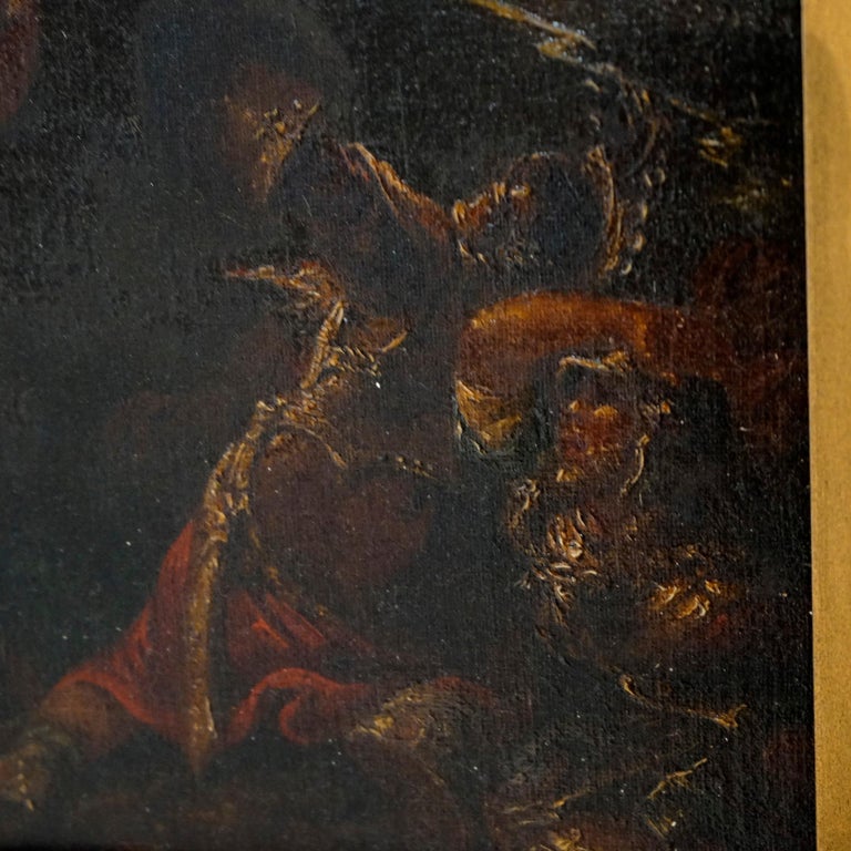 Antique Old Master Copy Painting of the Ascension of Jesus Christ, 19th ...