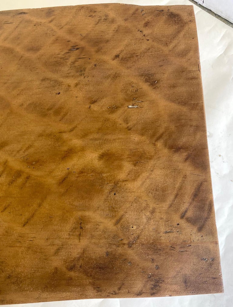Antique One Wide Board Coffee Table at 1stDibs