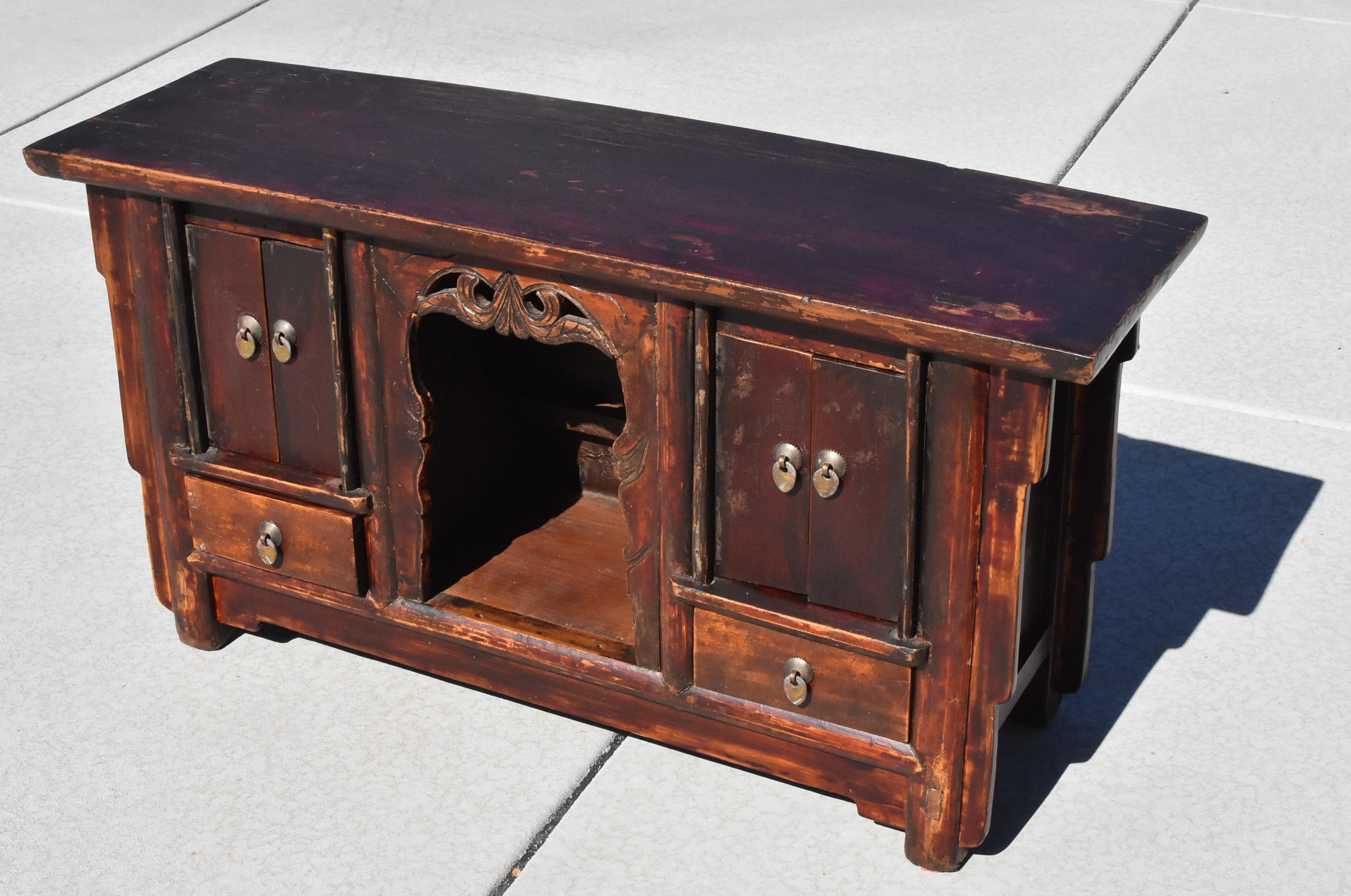Chinese Antique Open Altar Table For Sale at 1stDibs | altar top