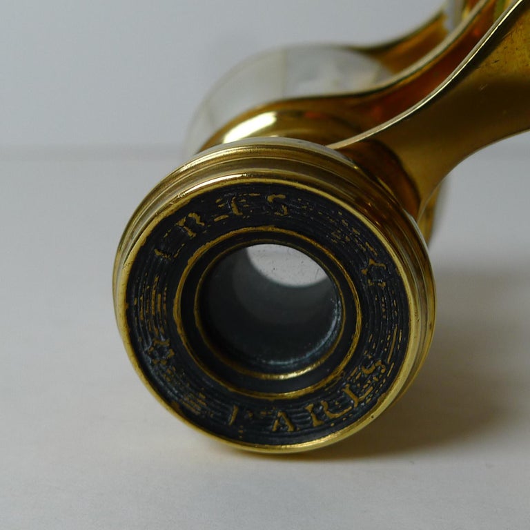 Antique Opera Glasses, Mother of Pearl C.1900, Signed, Iris, Paris at ...