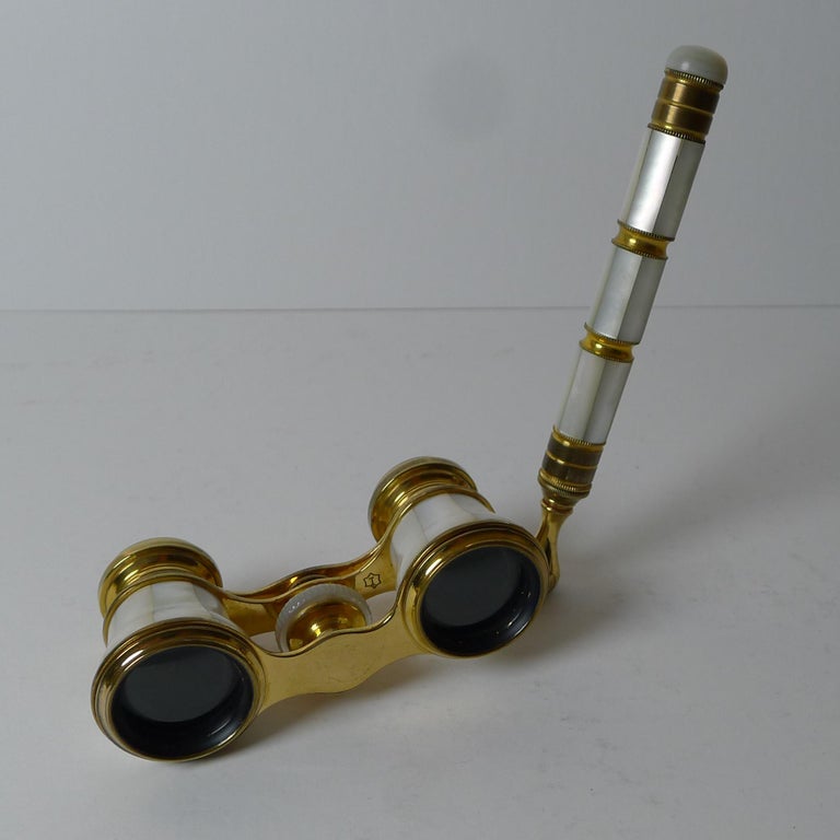 Antique Opera Glasses, Mother of Pearl C.1900, Signed, Iris, Paris at ...