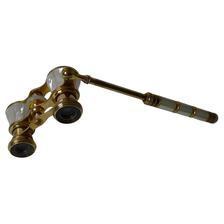 Antique Opera Glasses, Mother of Pearl C.1900, Signed, Iris, Paris at ...