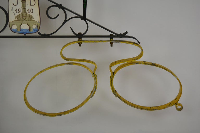Antique Optician's Trade Sign, Belgium, Early 20th Century at 1stDibs