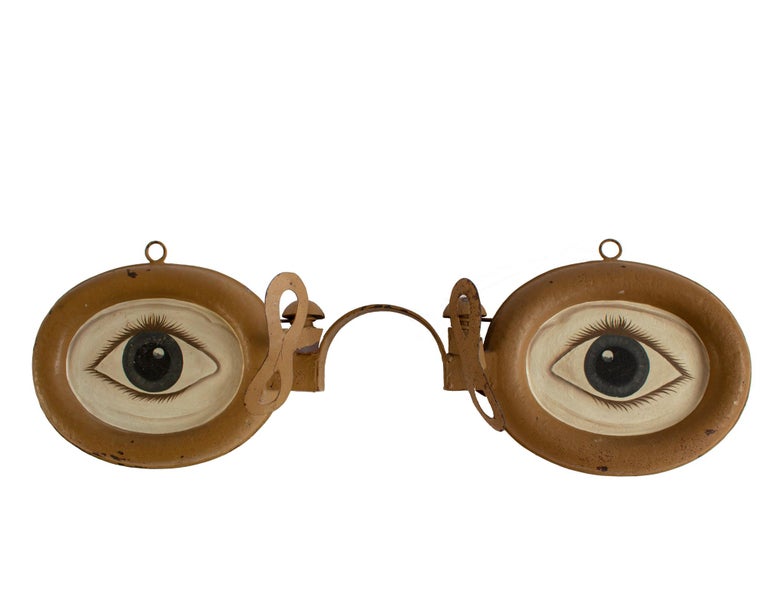 Antique Optometrist Trade Sign at 1stDibs | antique optometrist sign