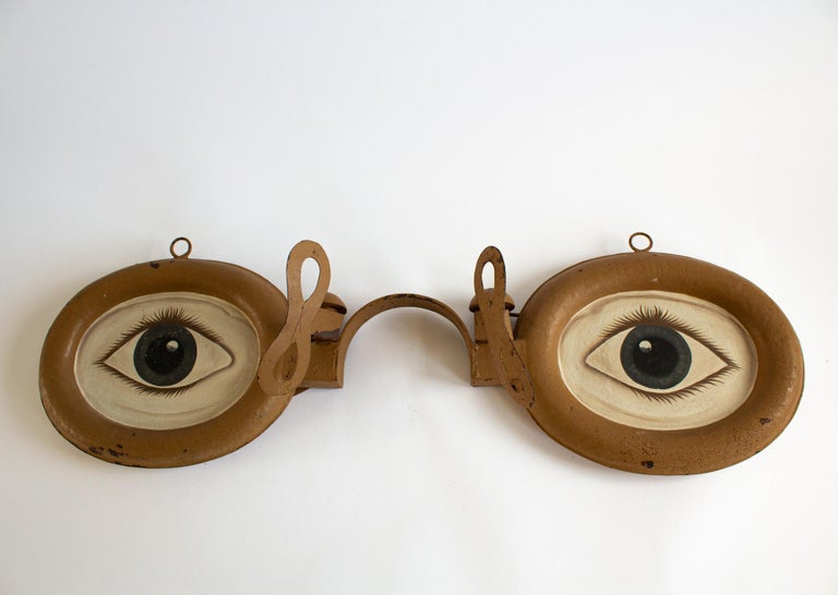 Antique Optometrist Trade Sign at 1stDibs