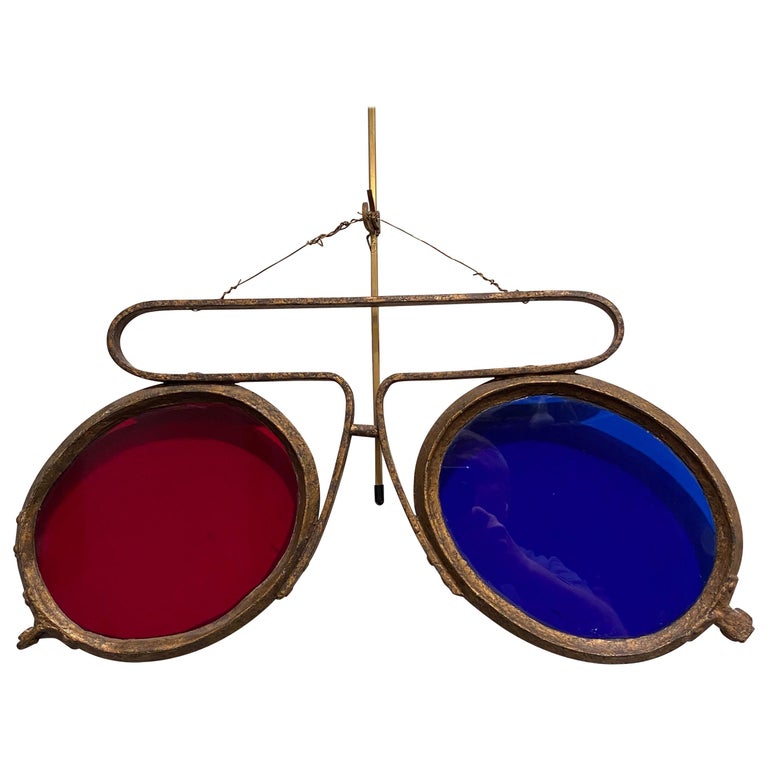 Antique Optometrist Trade Sign at 1stDibs