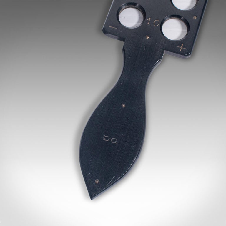 Antique Optometrist's Skiascope, French, Ebony, Optical Instrument ...