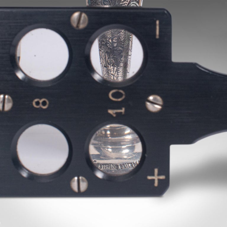 Antique Optometrist's Skiascope, French, Ebony, Optical Instrument ...