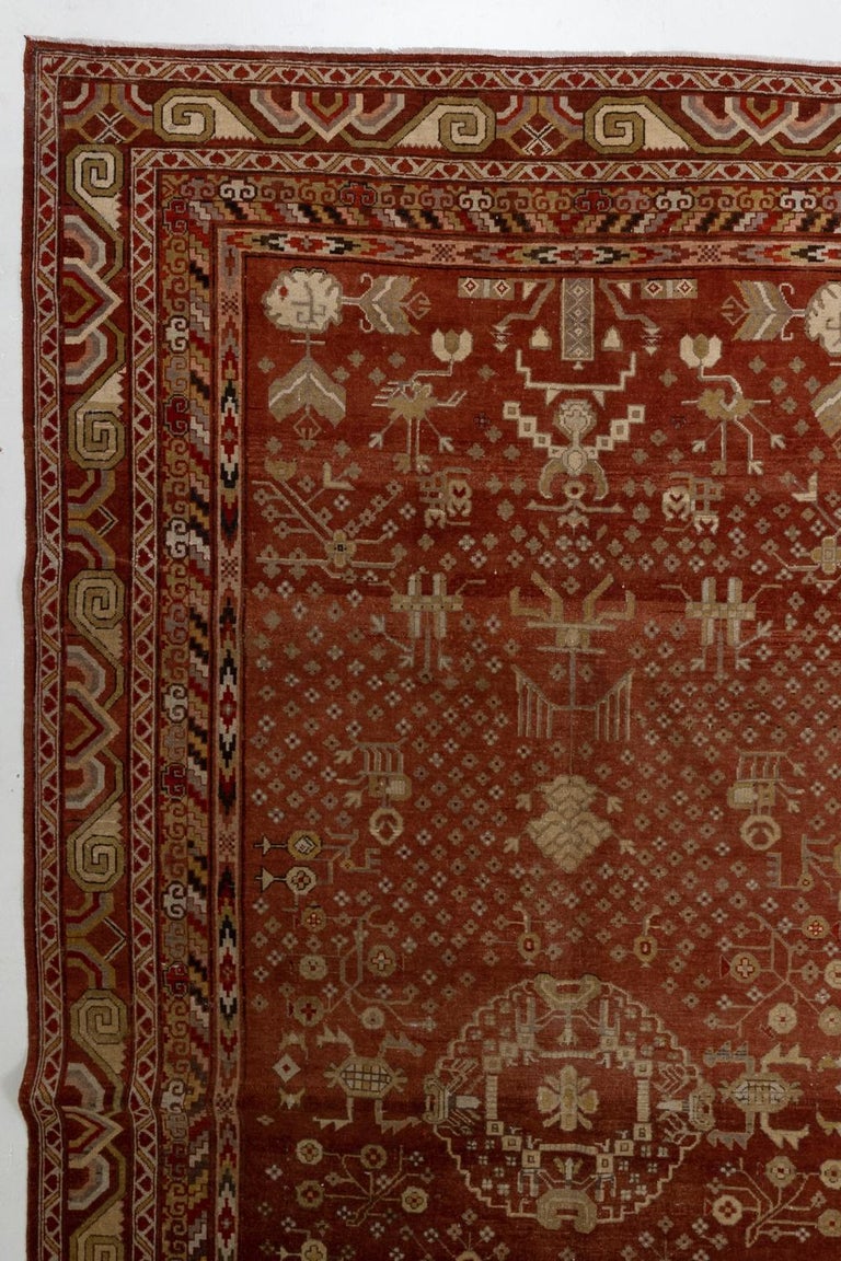 Antique Oriental Khotan Rug For Sale at 1stDibs